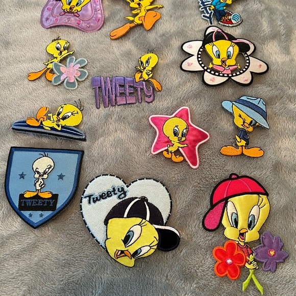 Other | Tweety Bird Iron On Patches12 Patchesnew | Poshmark